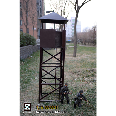 German watchtower Soldier Country - Machinegun