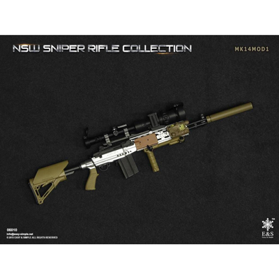 NSW Sniper Rifle MK14 MOD1 Easy & Simple - Machinegun
