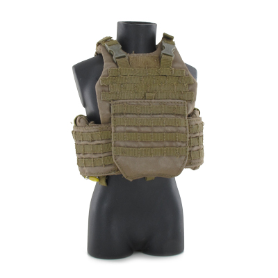 USMC Improved Scalable Plate Carrier ISPC (Coyote) Dam Toys - Machinegun