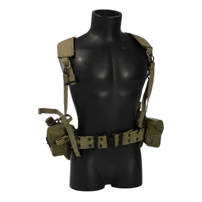 M56 Harness with Equipments (Olive Drab) Sideshow Collectibles - Machinegun