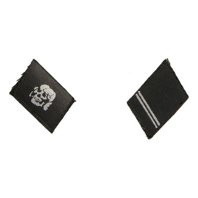 Elite Rottenführer Collar Tabs (Black) DID Corp - Machinegun