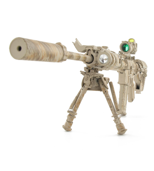 LaRue Tactical OBR 5.56 rifle with 18 inch Barrel Cal-Tek - Machinegun