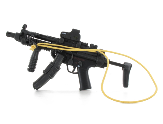 MP5 Submachinegun with Foregrip Tac Light and Red dot sight (Black) Hot ...