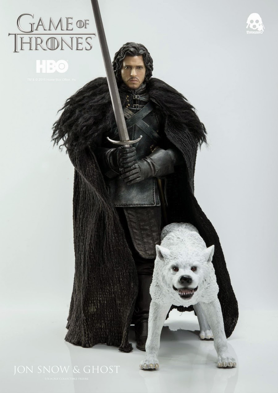 Jon Snow And Ghost