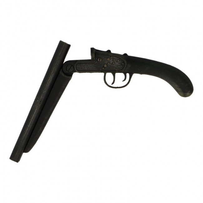 Black Sawed Off Shotgun