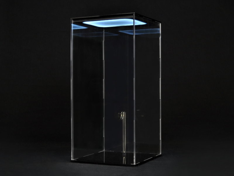 LED Light Up Display Case (Transparent) Toysbox - Machinegun