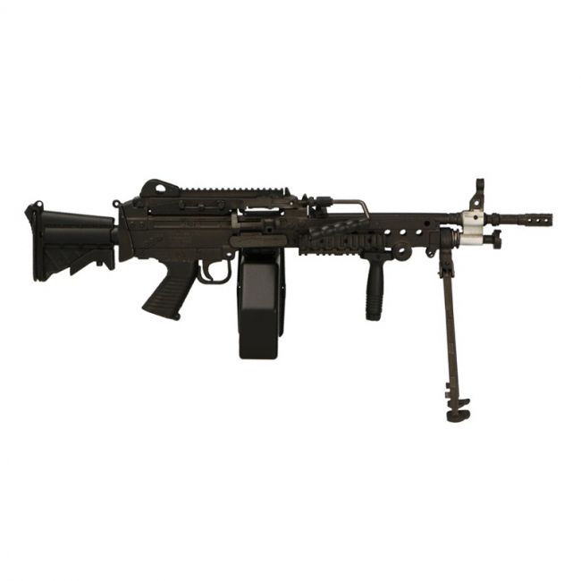 M249 Para Machine Gun (Black) Dam Toys - Machinegun